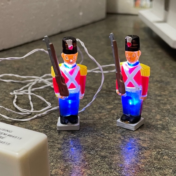 Lemax | Holiday | Lemax Retired Lighted Toy Soldiers | Poshmark